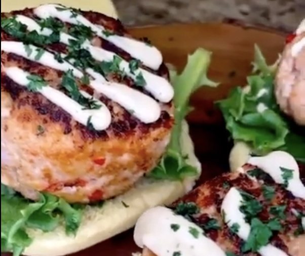 Simple Salmon Sliders - Avon Prime Meats