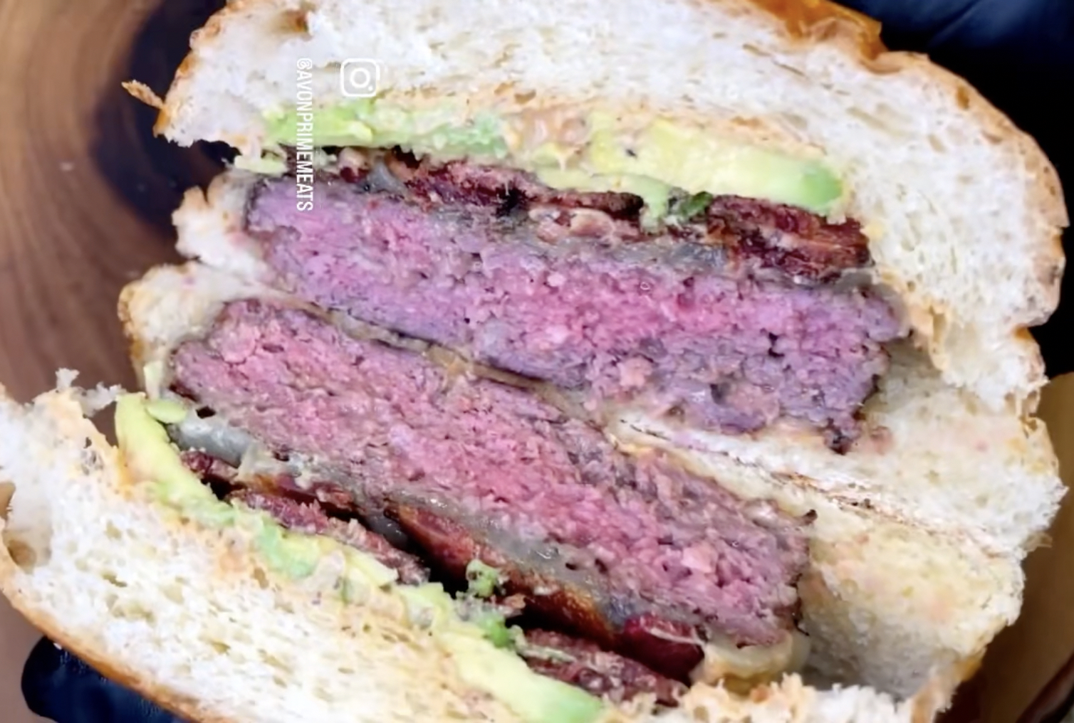 Bacon Cheddar Avocado Burgers - Avon Prime Meats