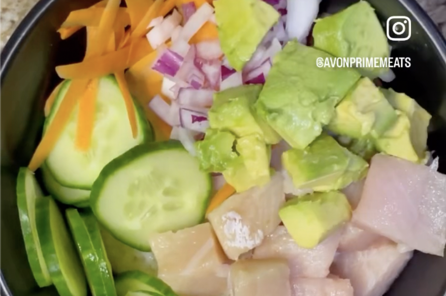 DIY Poke Bowl - Avon Prime Meats
