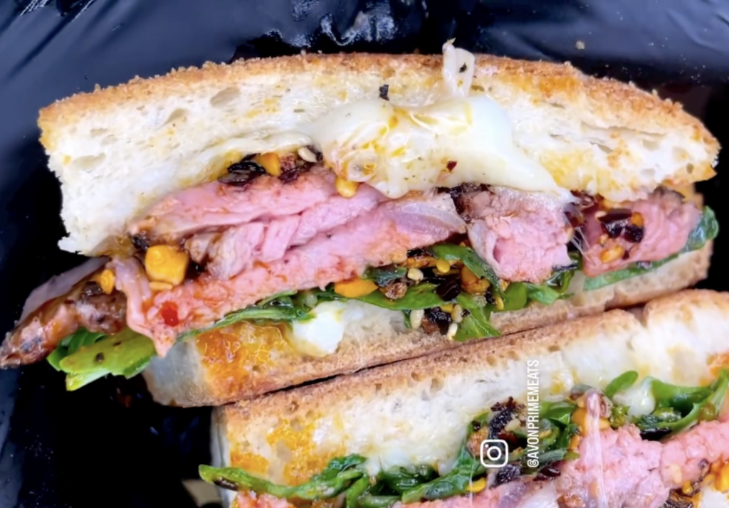 Steak Sandwich at Home - Avon Prime Meats